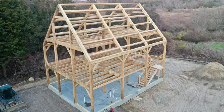 Cape Cod Art Studio - Kennebec Timber Framing