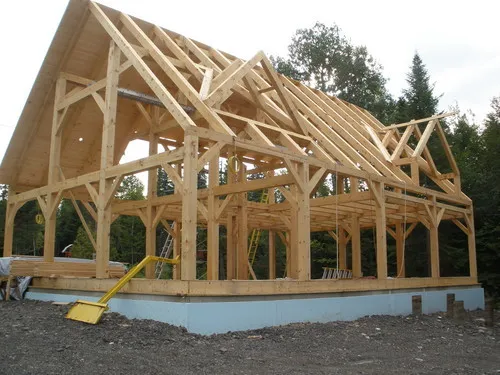 Cross Lake Home - Kennebec Timber Framing