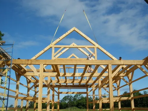 Unity Barn - Kennebec Timber Framing